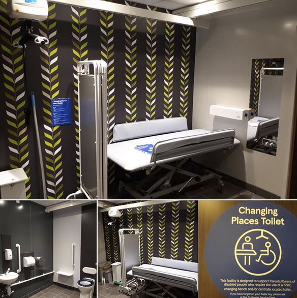Changing Places Toilets in the New Forest | Our Bench Accessible Holidays
